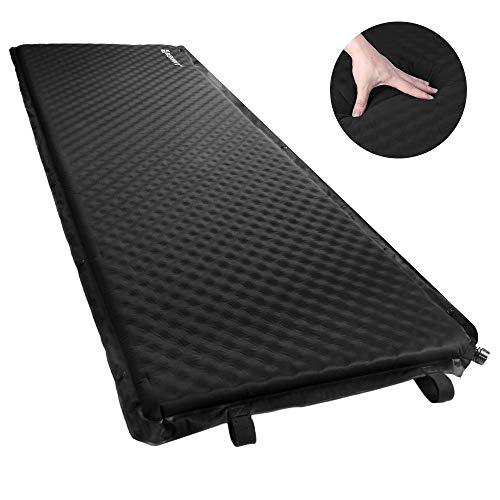 Bessport Self Inflating Sleeping Pad 2 Thick Camping Pad Inflatable Bessport Self Inflating Sleeping Pad 2 Thick Camping Pad Inflatable