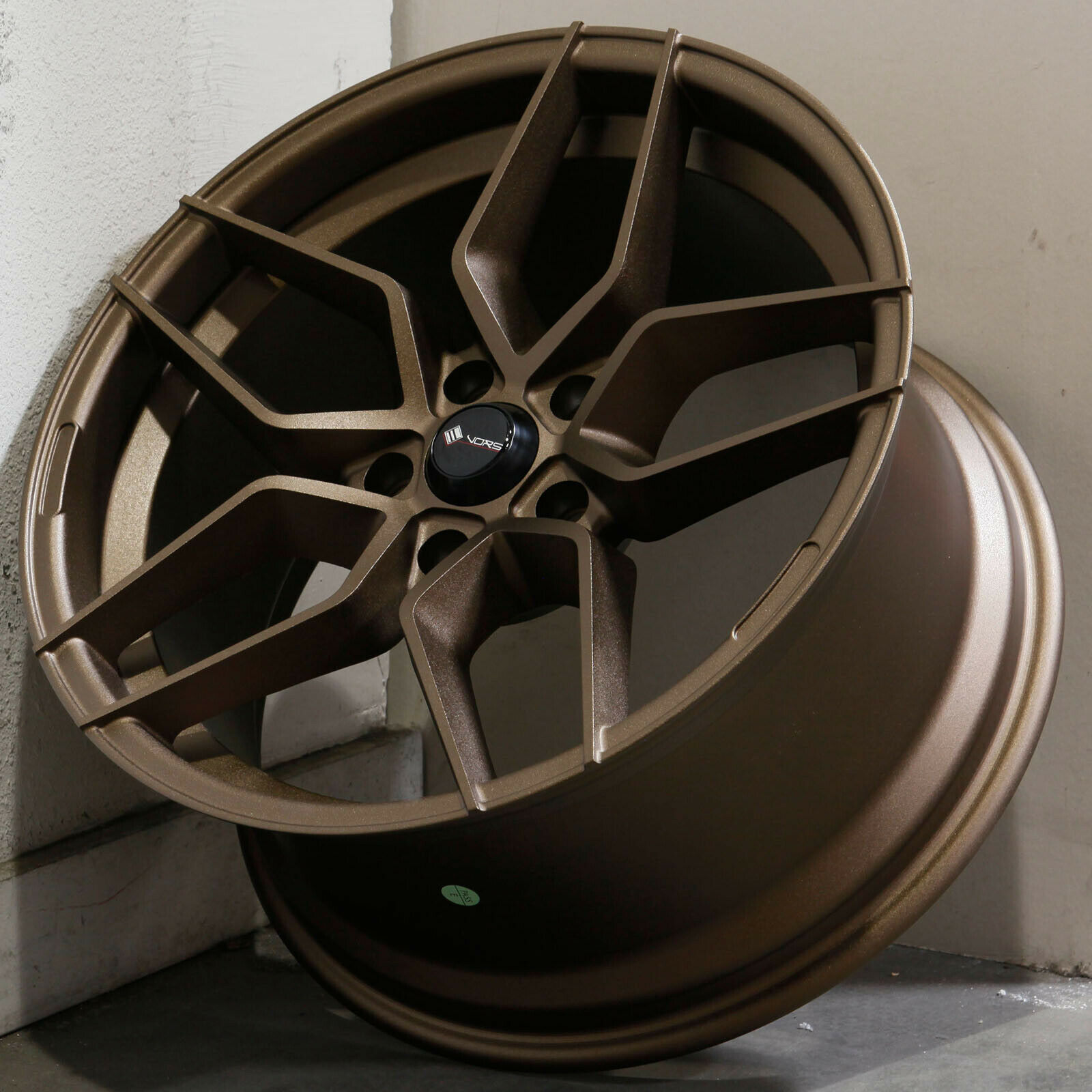 18x8.5/18x9.5 Vors LP1 5x112 35/35 Bronze Wheels Rims Set(4) 73.1 - Wheels