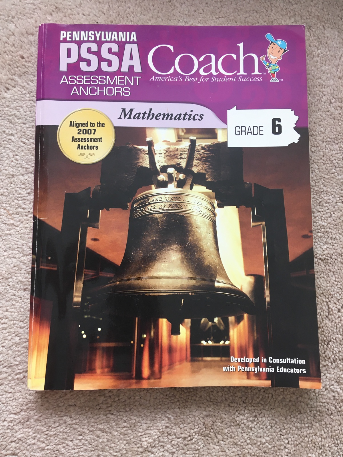 Pennsylvania PSSA Assessment Anchors Coach, Mathematics, Grade 6 (2007 ...
