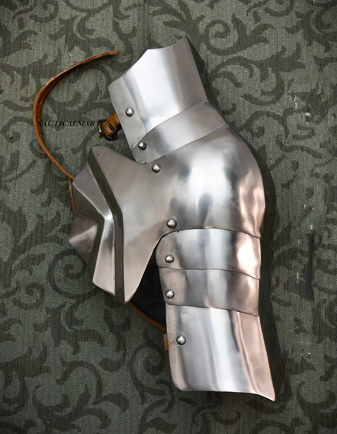 SCA Larp Combat Leg Armor, Medieval Cuisses with Knees and Poleyns By ...