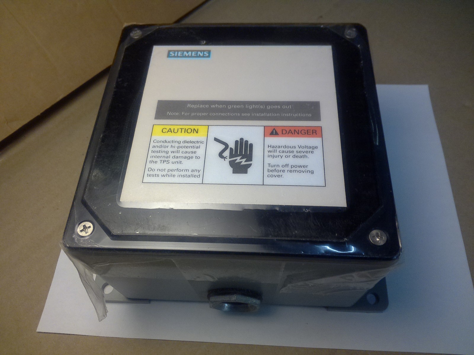 SIEMENS TPS-F11/80/DC SURGE PROTECTION MODULE / 480VAC MAX / SCCR 25KA ...