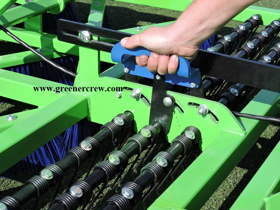 Turf Groomer Synthetic Sports Fields Turf with Finishing Brush ...