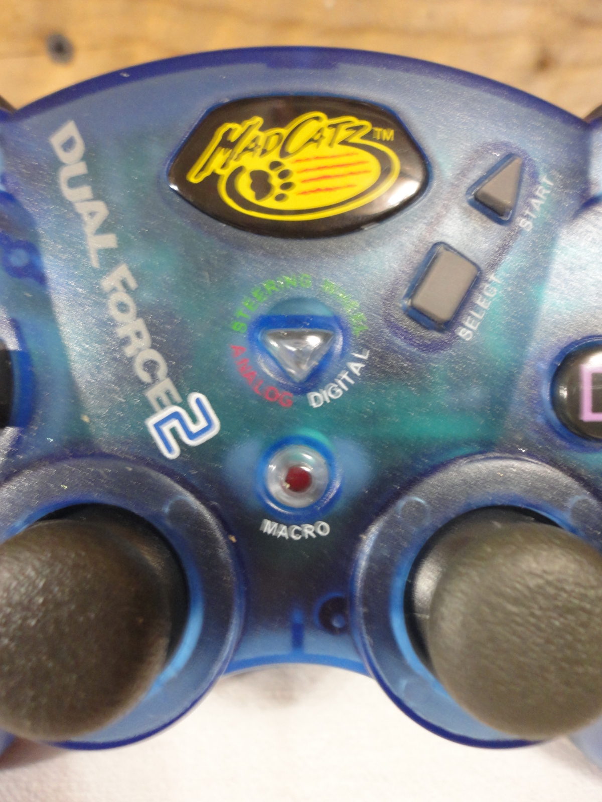 Mad Catz Dual Force 2 Playstation 2 Controller Controllers Attachments