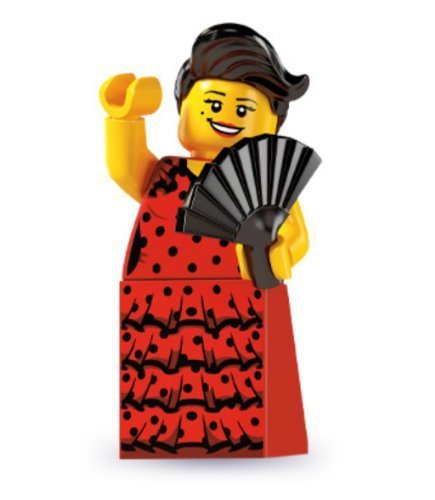 LEGO Minifigures Series 6 Flamenco Dancer COLLECTIBLE Figure clapping ...