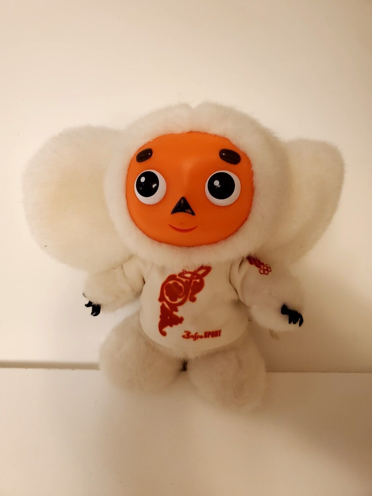 Original White Olympic Cheburashka Plush Toy Bosco w T-Shirt 8" Rare ...