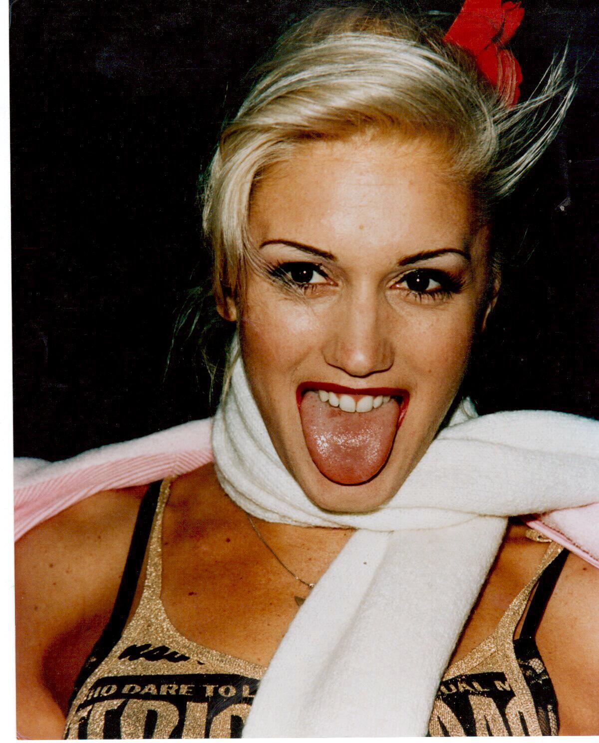 No Doubt Gwen Stefani Vintage 8X10 Color Music Memorabilia Photo - No Doubt