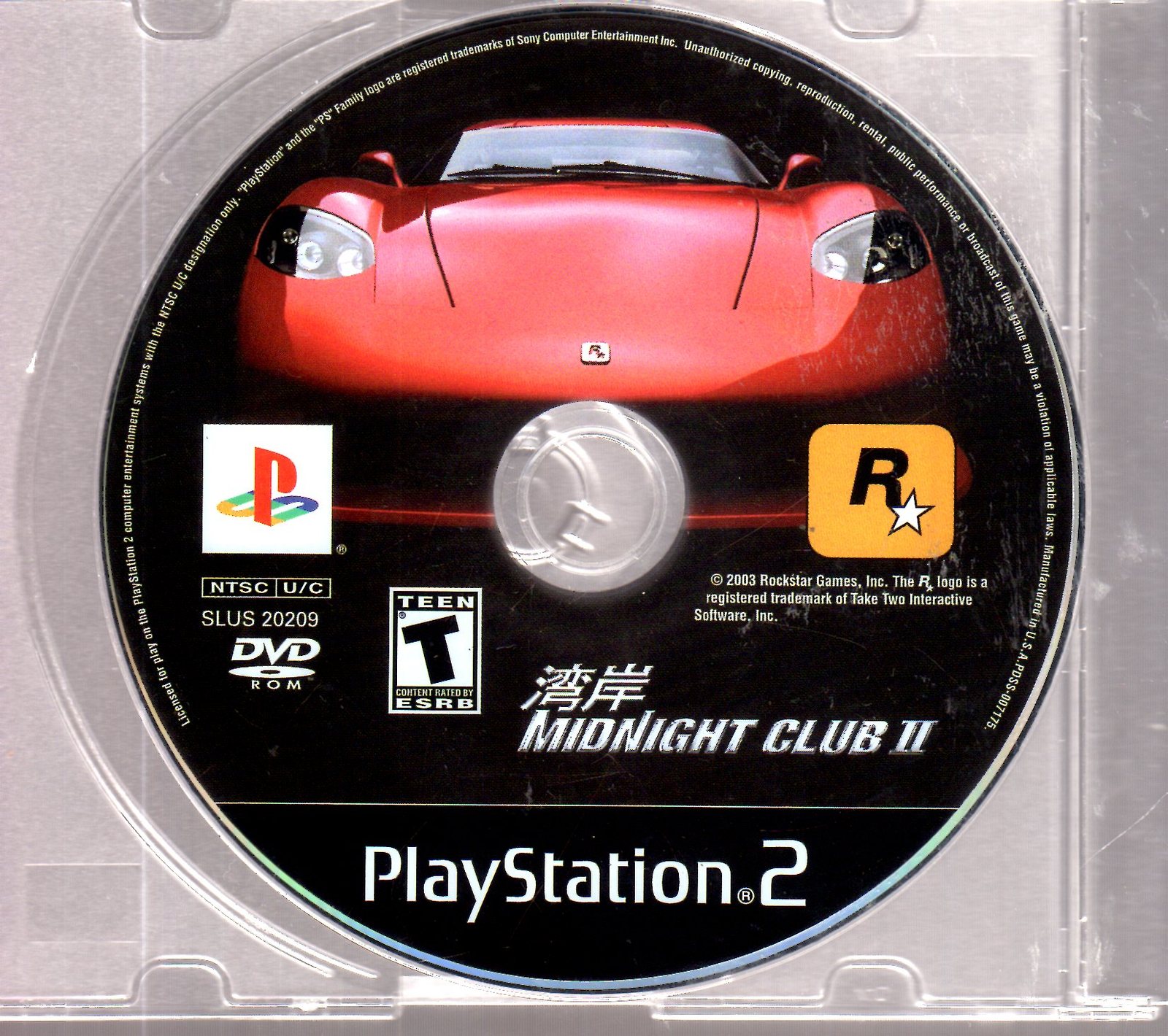 PlayStation 2 - Midnight Club II - Game Only - Video Games