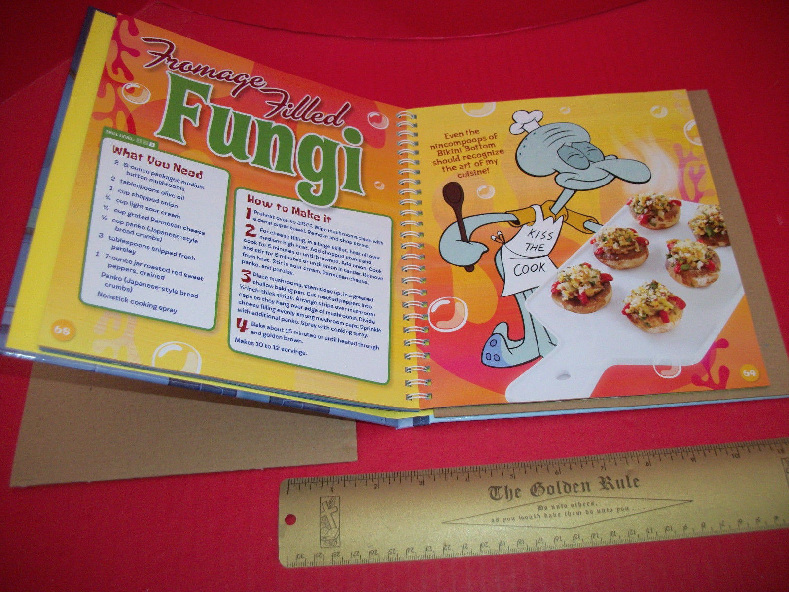SpongeBob Cook Book Nick Sponge Bob Kitchen and 50 similar items
