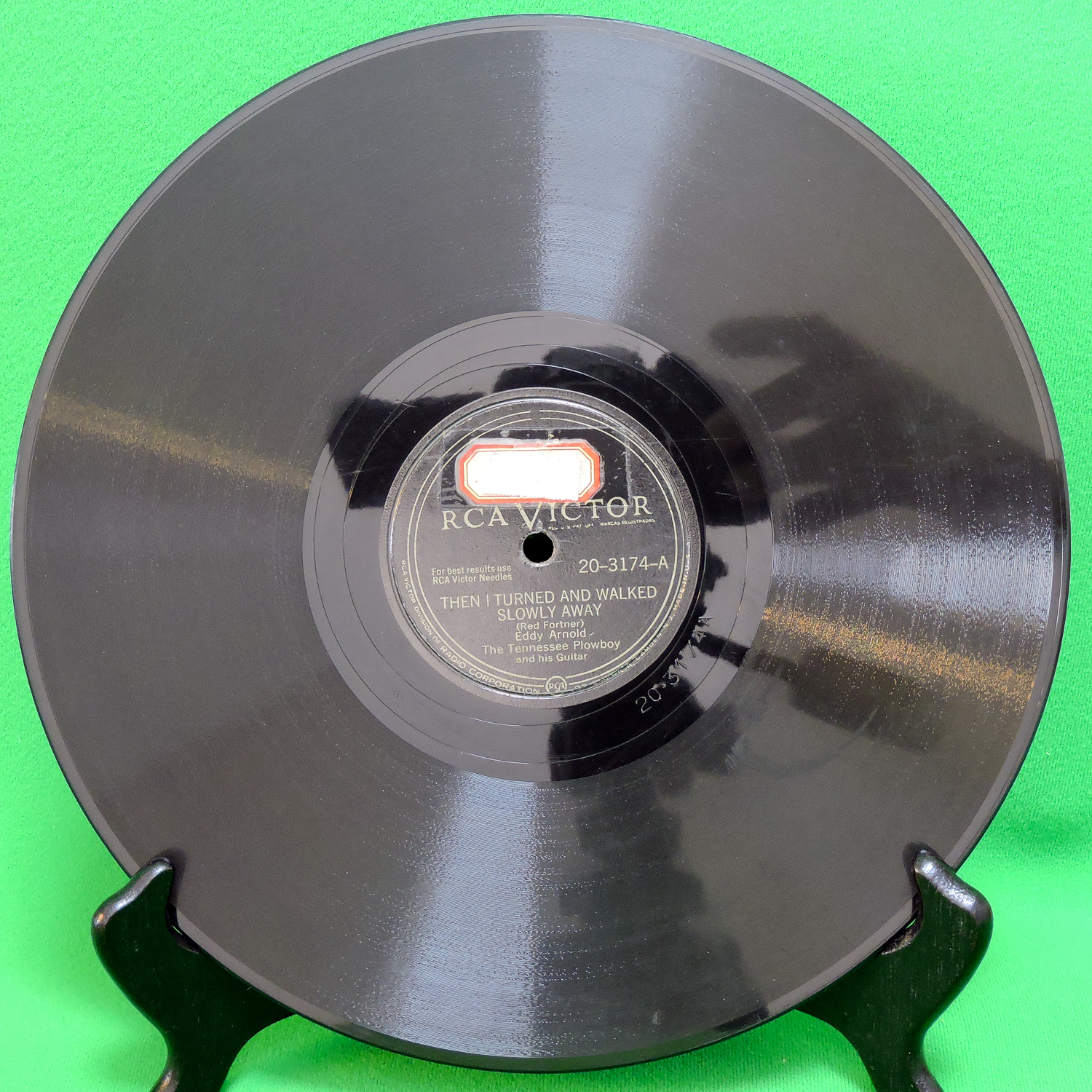 1947 RCA Victor 10" Shellac 78 RPM Record, Eddie Arnold, Play-Rated VG ...