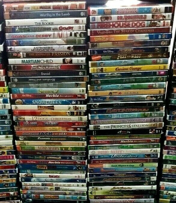 LOT OF 30 ASSORTED KIDS DVDS Children's Movies & TV Shows - DVDs & Blu ...
