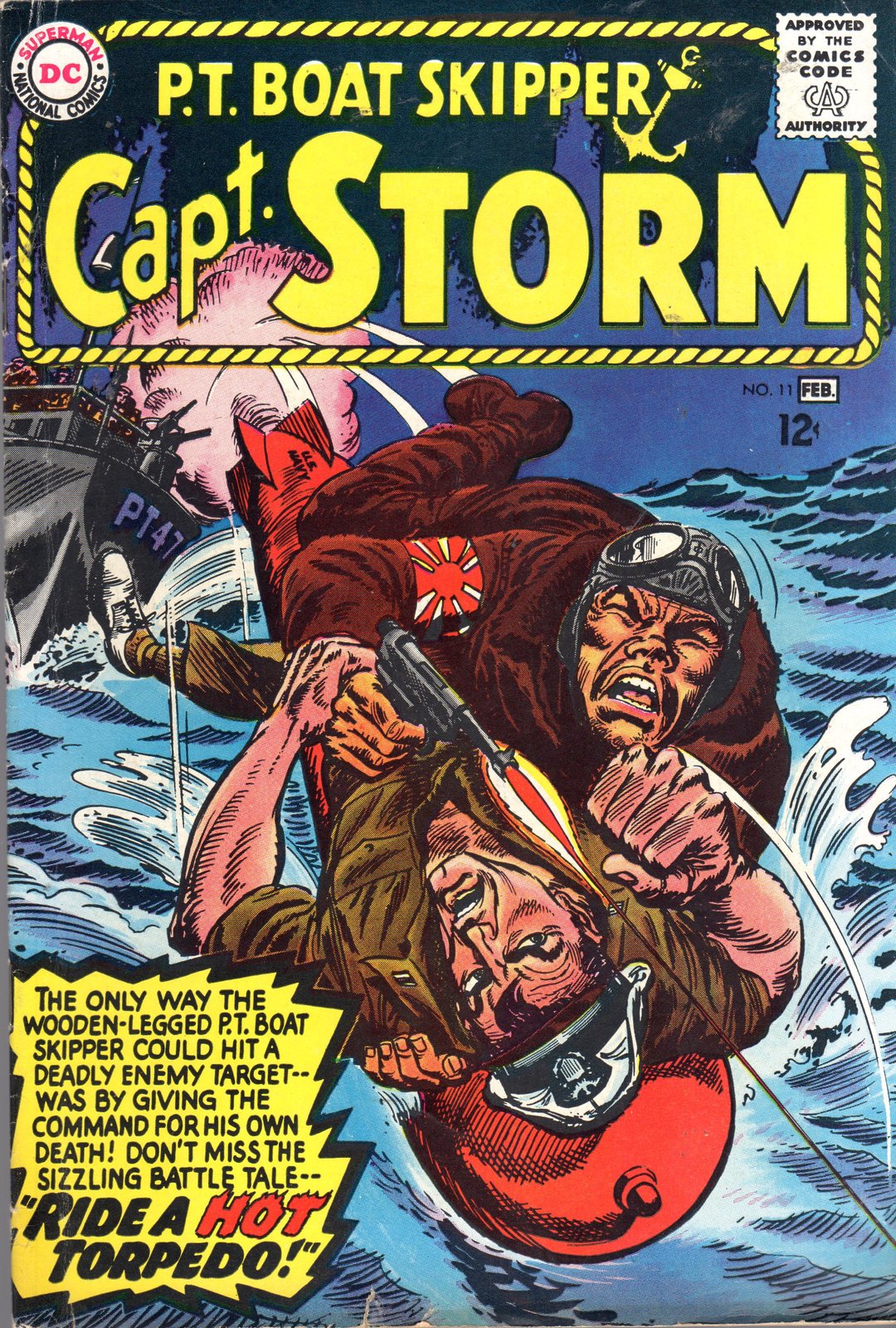 Capt. Storm, P. T, Boat Skipper #11-DC Comic – 1965 - Comics & Graphic ...