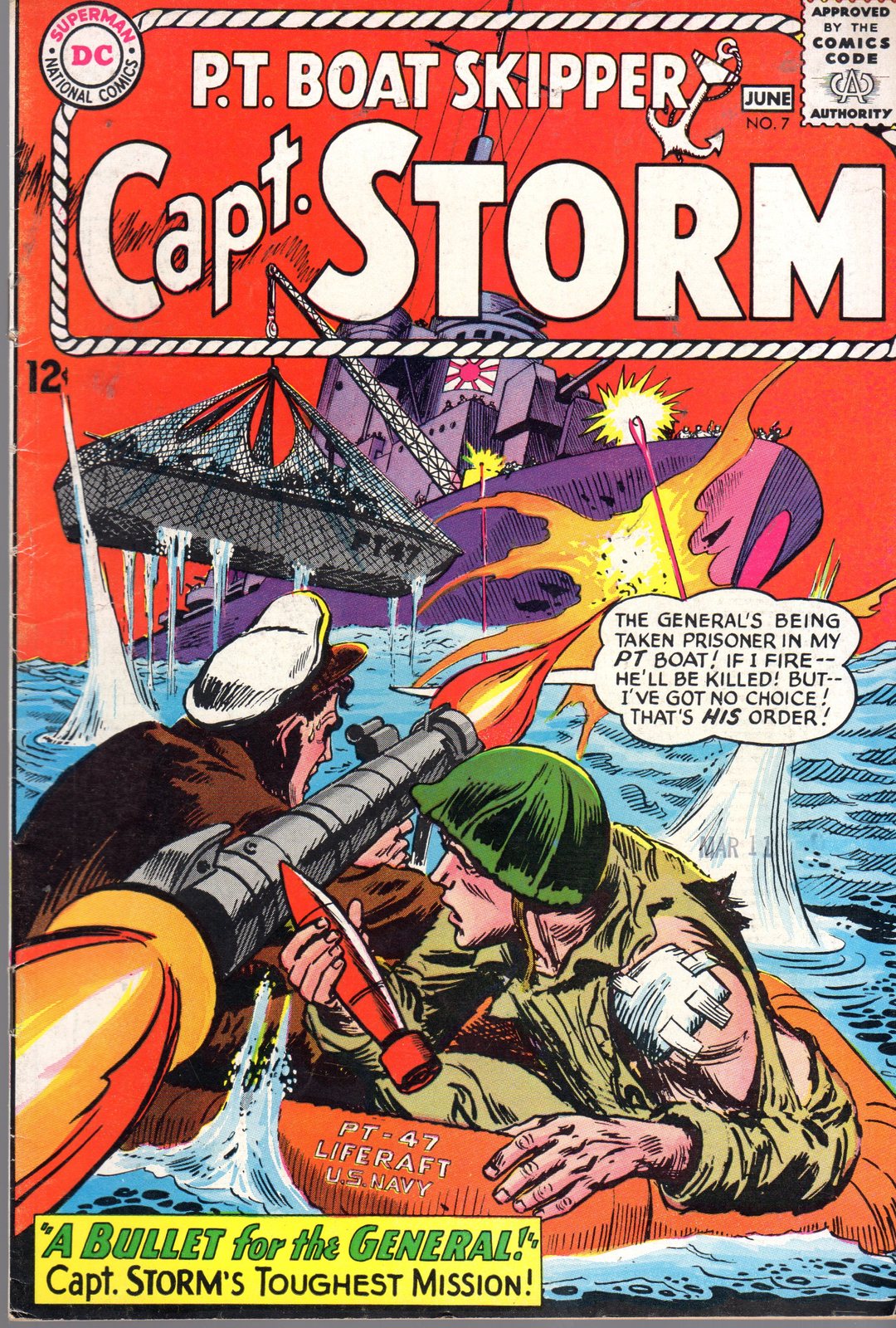 Capt. Storm, P. T, Boat Skipper # 7 DC Comic – 1965 - Comics & Graphic ...