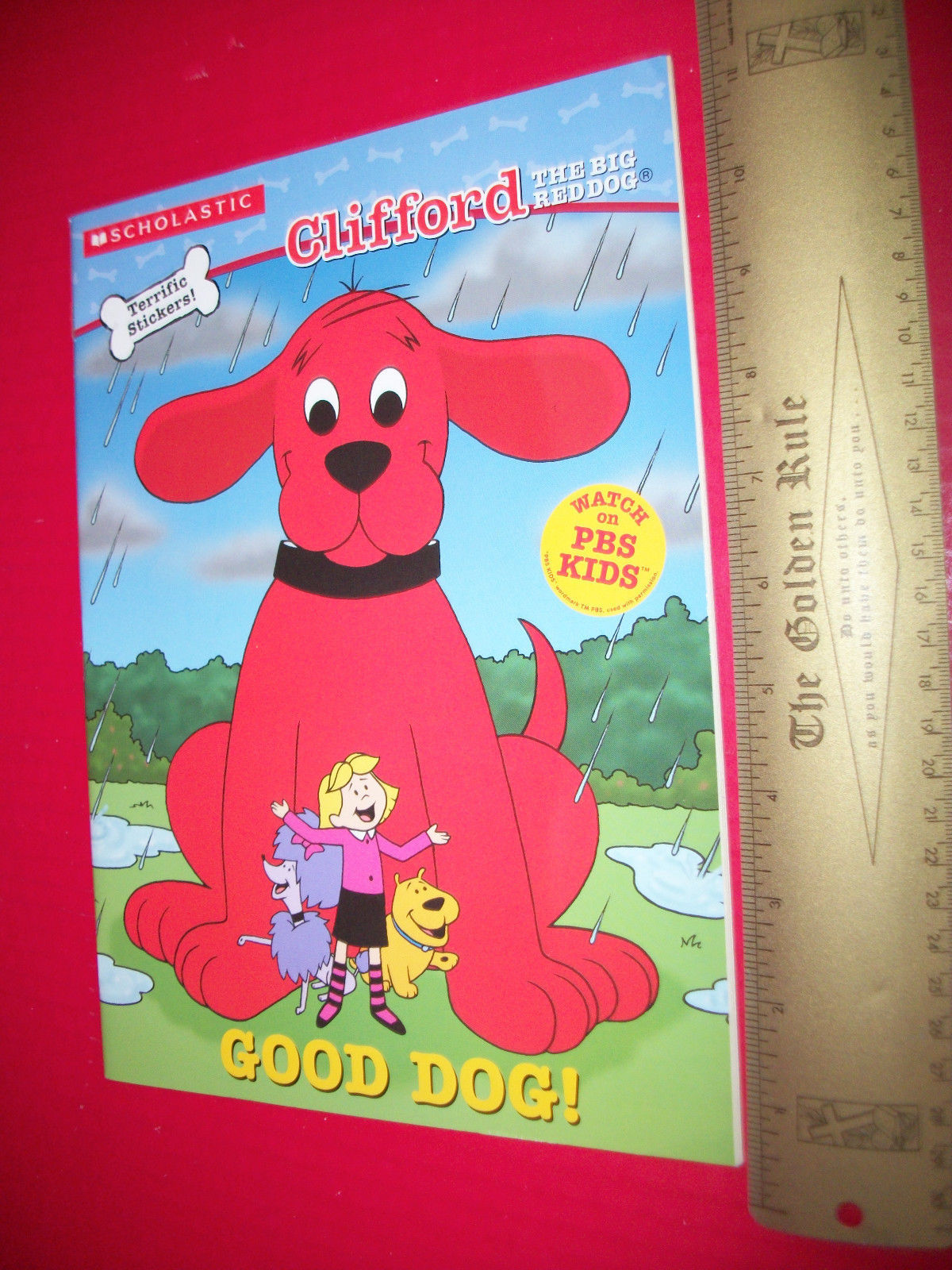 Clifford Big Red Dog Sticker Craft Toy and 50 similar items