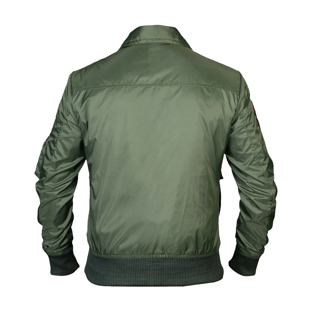 Top Gun 2 Maverick Green Bomber Parachute Jacket - Coats & Jackets