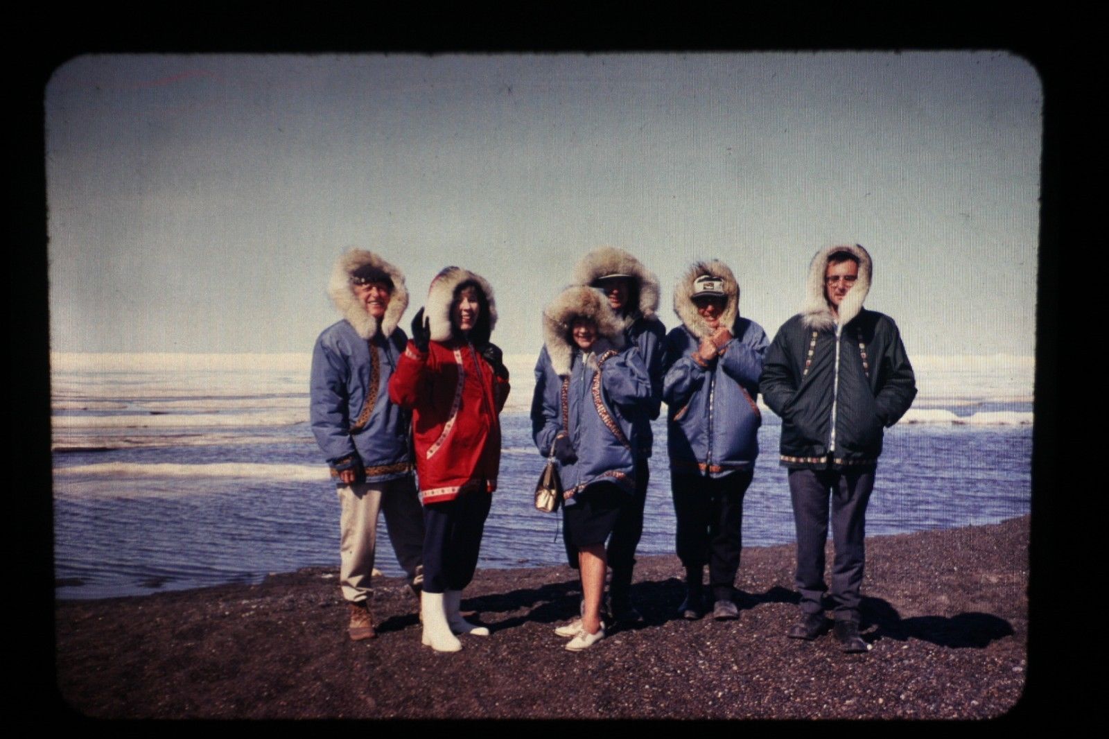 Inupiaq Eskimo Village People Barrow Alaska 35mm Slide 1969 Inuit ...