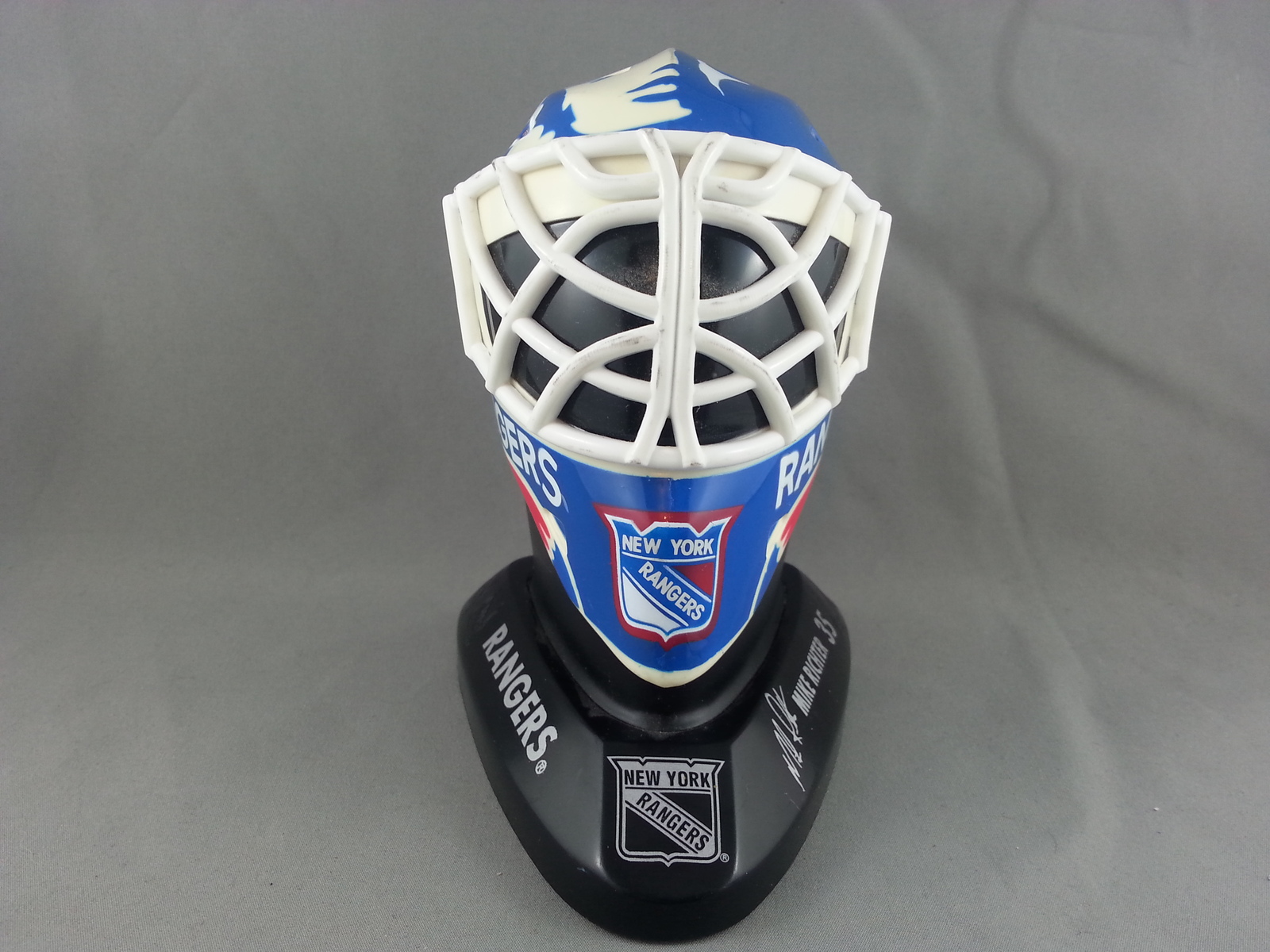 1995-1996 - NHL Mini Goalie Masks -- New York Rangers - Mike Richter ...