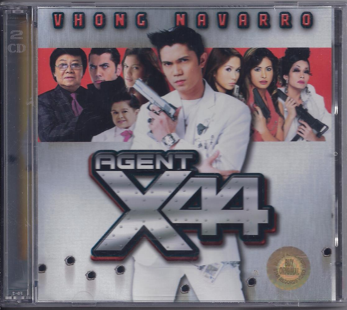 VHONG NAVARRO Agent X44 2-Disc Philippine / Tagalog VCD - CDs