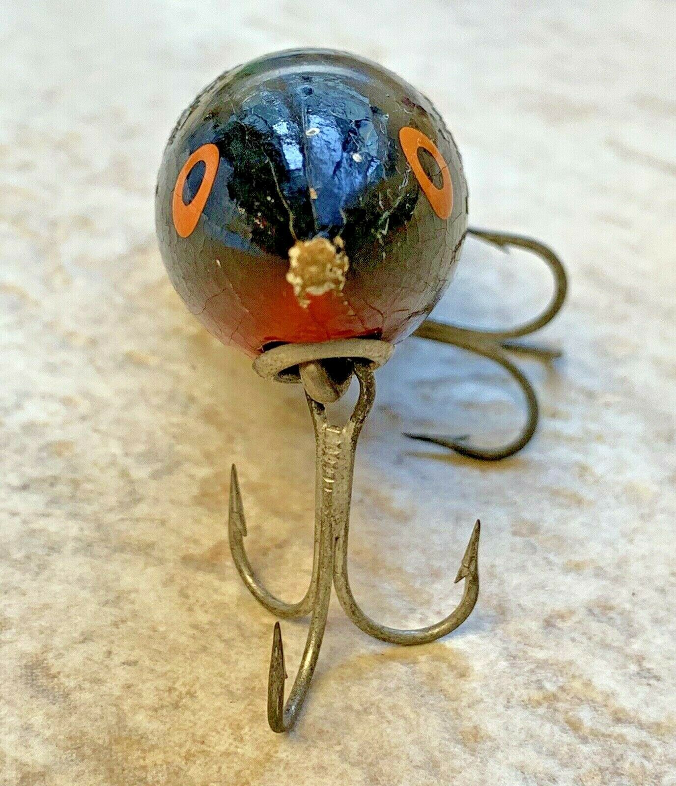Vintage Luxon Shinny Sparkle Flakes Fishing Lure 2 Hooks Old Antique ...
