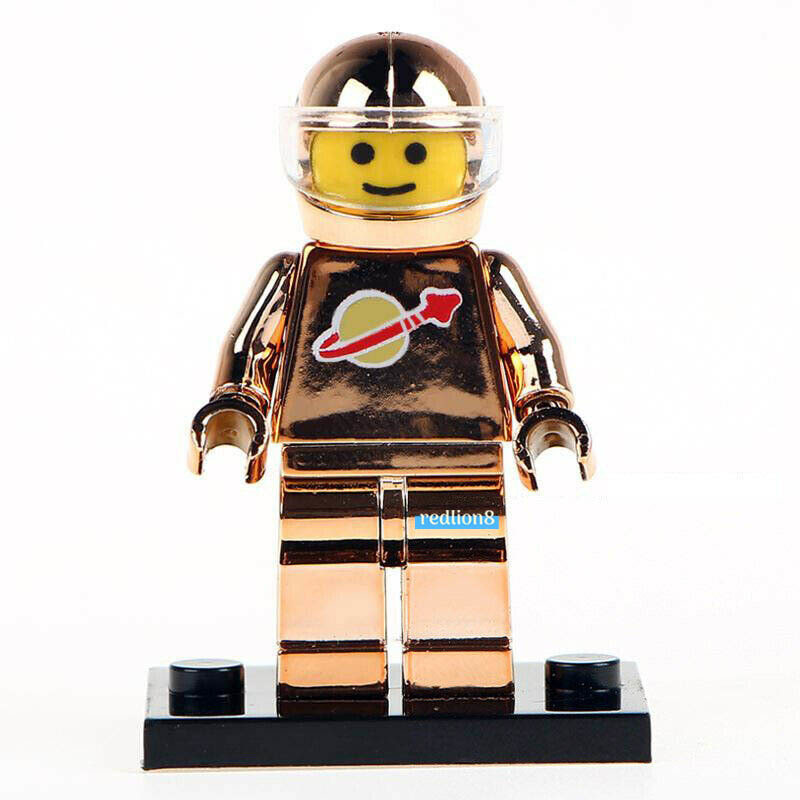 Spaceman (Chrome Gold) Astronaut Lego Compatible Minifigure Bricks Toys ... Spaceman (Chrome Gold) Astronaut Lego Compatible Minifigure Bricks Toys ...