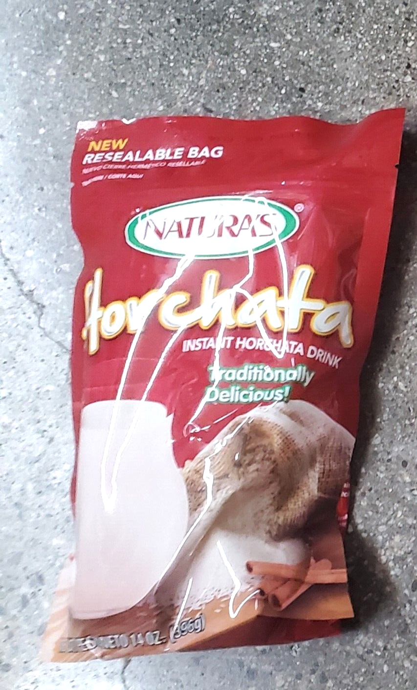 2 PACK NATURAS HORCHATA INSTANT TRADITIONALLY DELICIOUS DRINK MIX - Non ...