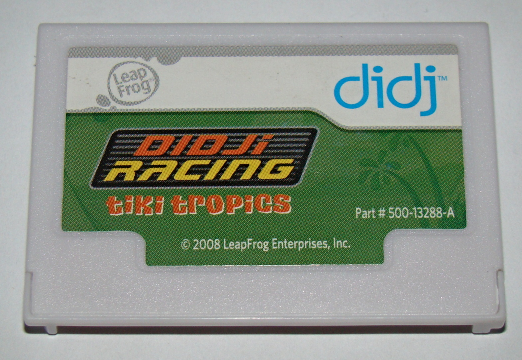 Leap Frog didj CUSTOM GAMING SYSTEM - DIDJi RACING tiki tropics (Game ...