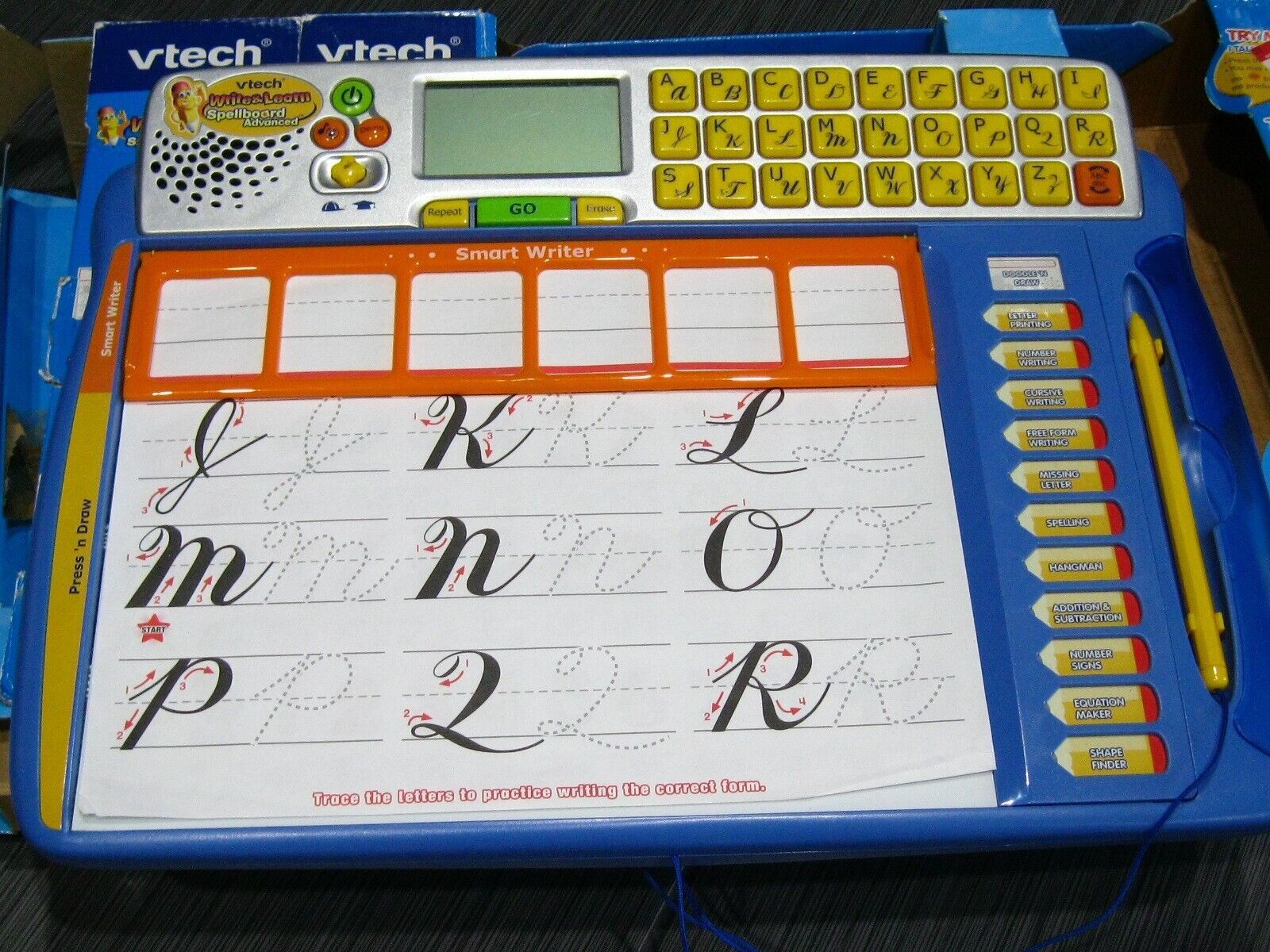 vtech WRITE & LEARN Cursive Spellboard Advanced with Box - Game ...