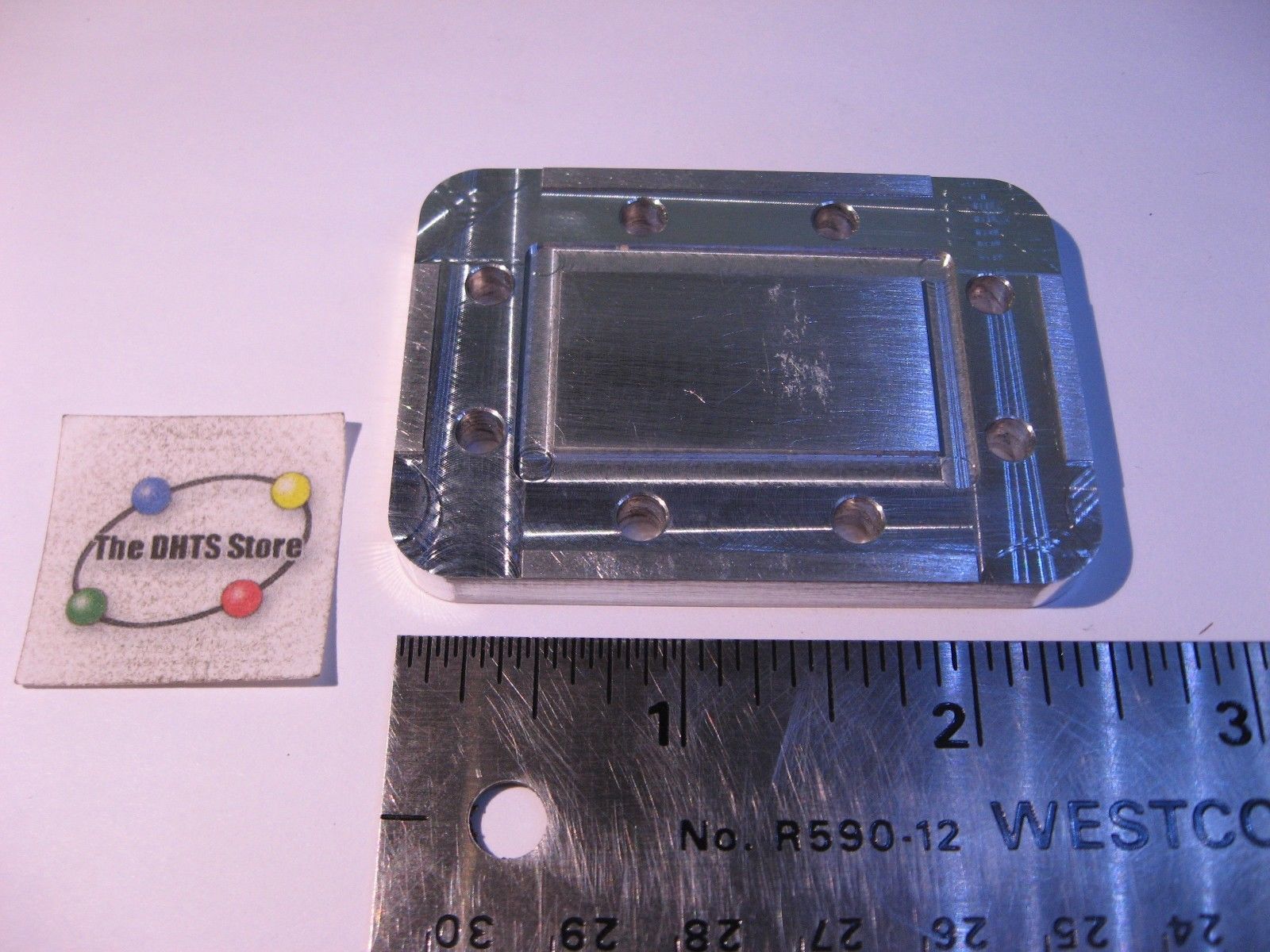 WR112 CPRG Waveguide Flange End Cap Termination Aluminum Body CPR112G ...