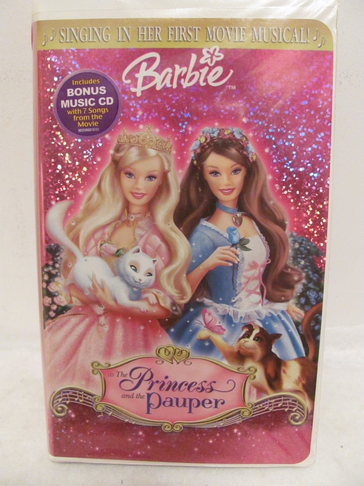 VHS Barbie as the Princess and the Pauper (VHS, 2004) - VHS Tapes