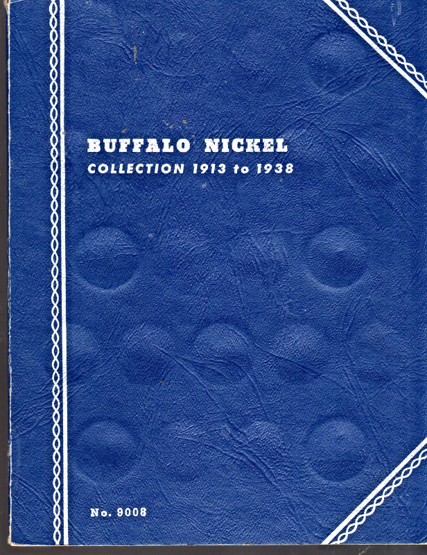 Buffalo Nickel Collection Book 1913 to 1938 Whitman Publishing Co ...
