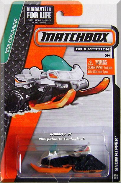 Matchbox - Snow Ripper: MBX Explorers #116/120 (2014) *White Edition ...