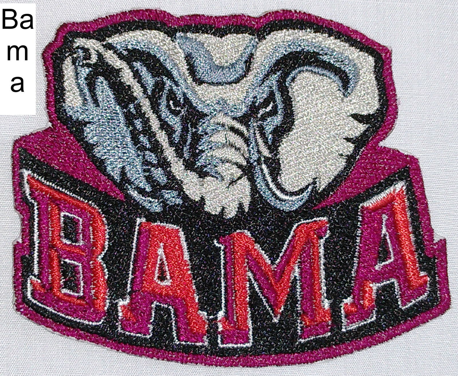 Alabama Crimson Tide Logo Iron On Patch - College-NCAA