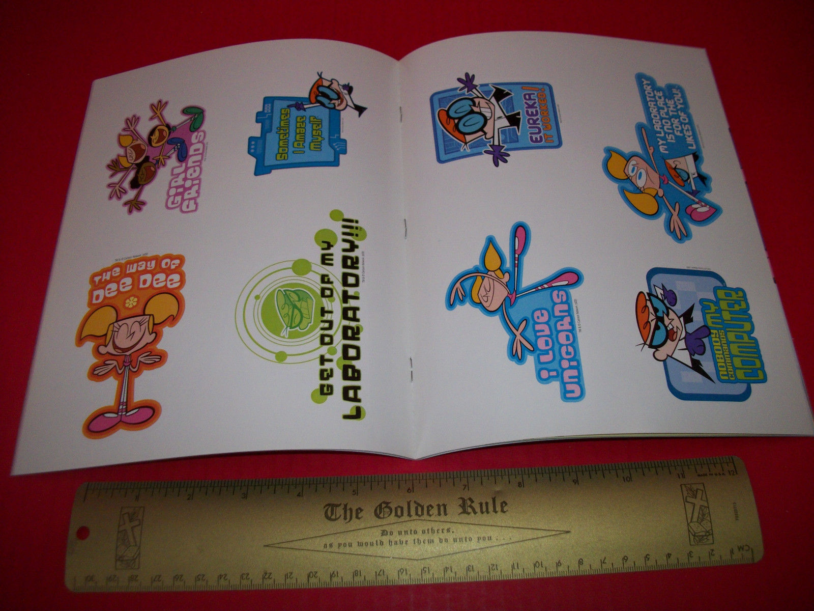 Scholastic Cartoon Activity Book Dexter Laboratory Knights Story ...
