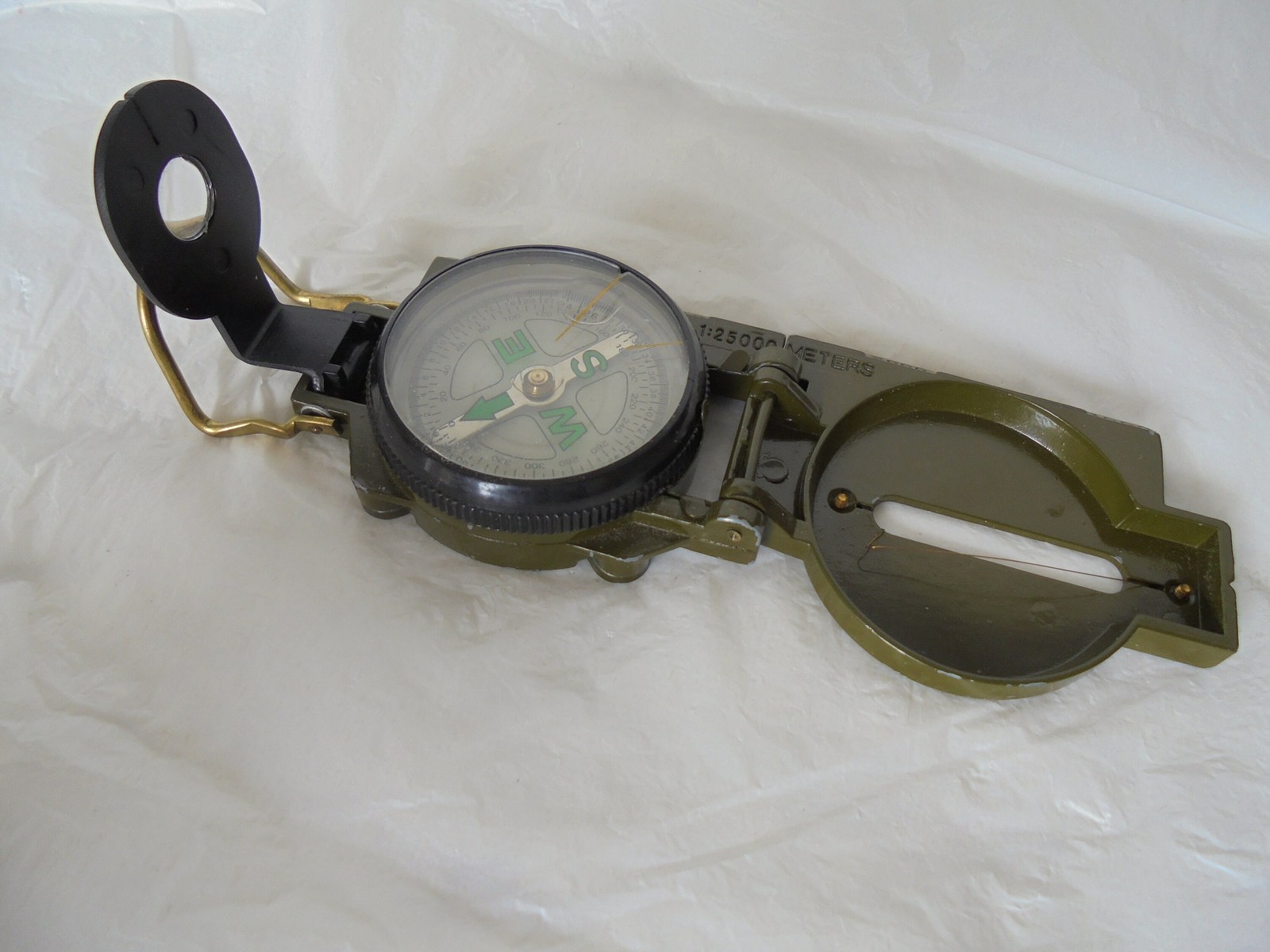 ITALIAN ARMY Esercito Italiano Military pocket COMPASS In metal ...