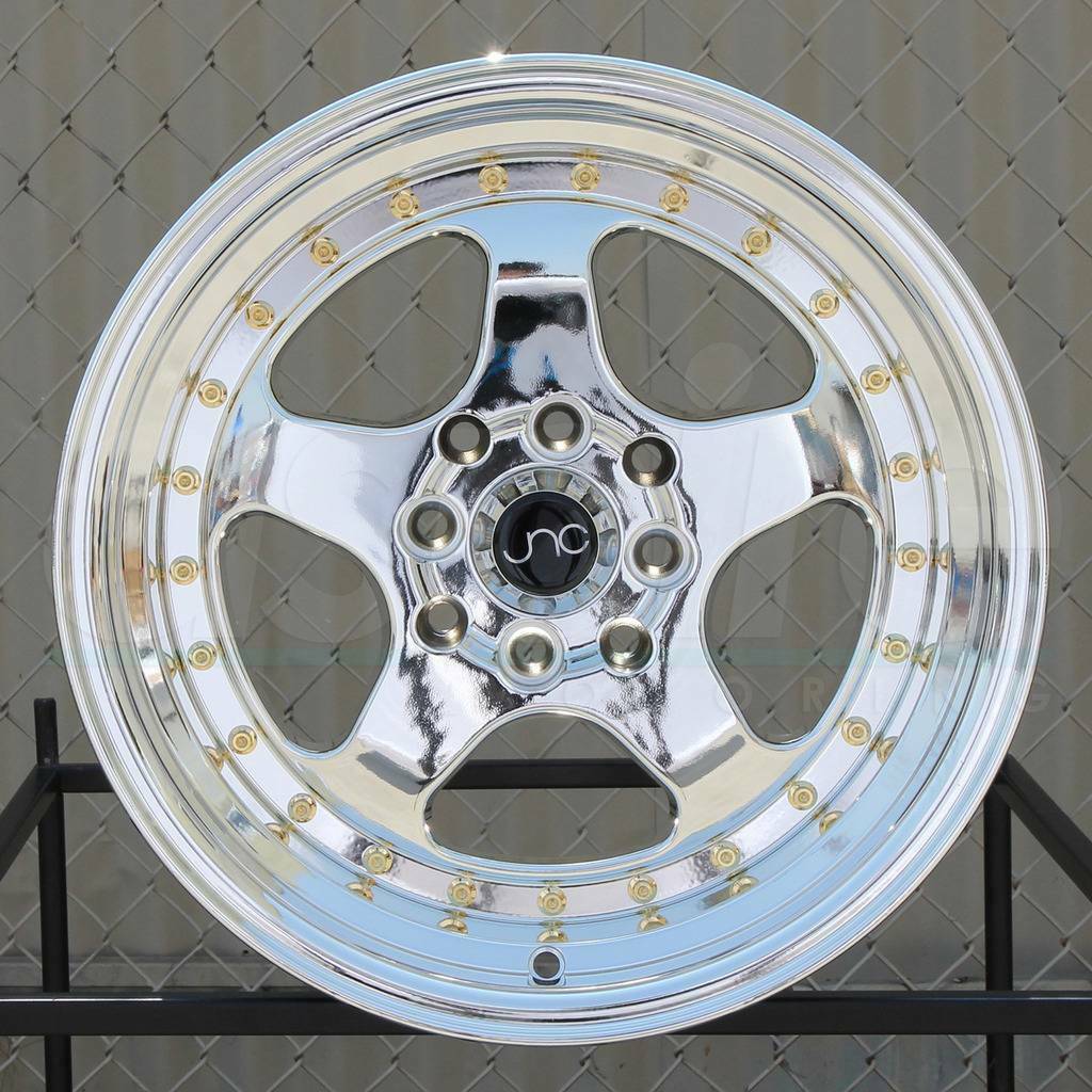 16x8/16x9 JNC 010 JNC010 4x100/4x114.3 25/15 Platinum. Wheel Rims set(4 ...