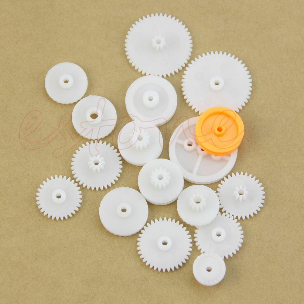 Bulk Small Gear Assortment -- Plastic gears - Industrial Robotic Arms