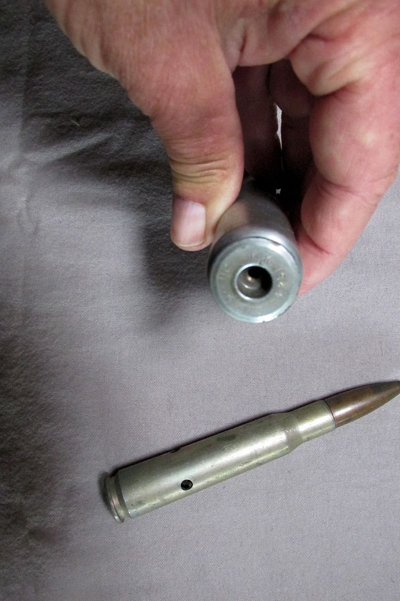 WW2 1943 Caliber Machine Gun Bullet & 1944 20mm MK3 Steel Casing ...