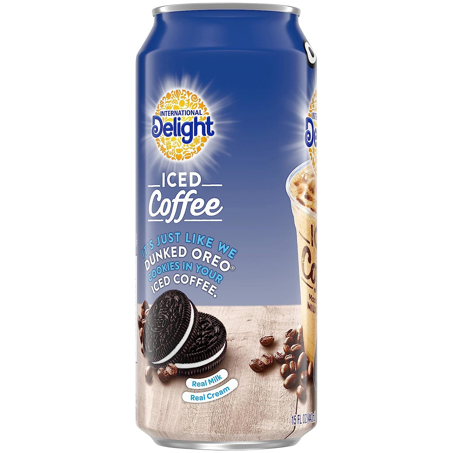 International Delight Iced Coffee, Oreo Cookie, 15 Fl Oz, Pack of 12 ...