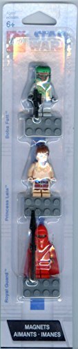 LEGO Minifigures Magnets Set STAR WARS COL 3 Characters Figure Boba ...