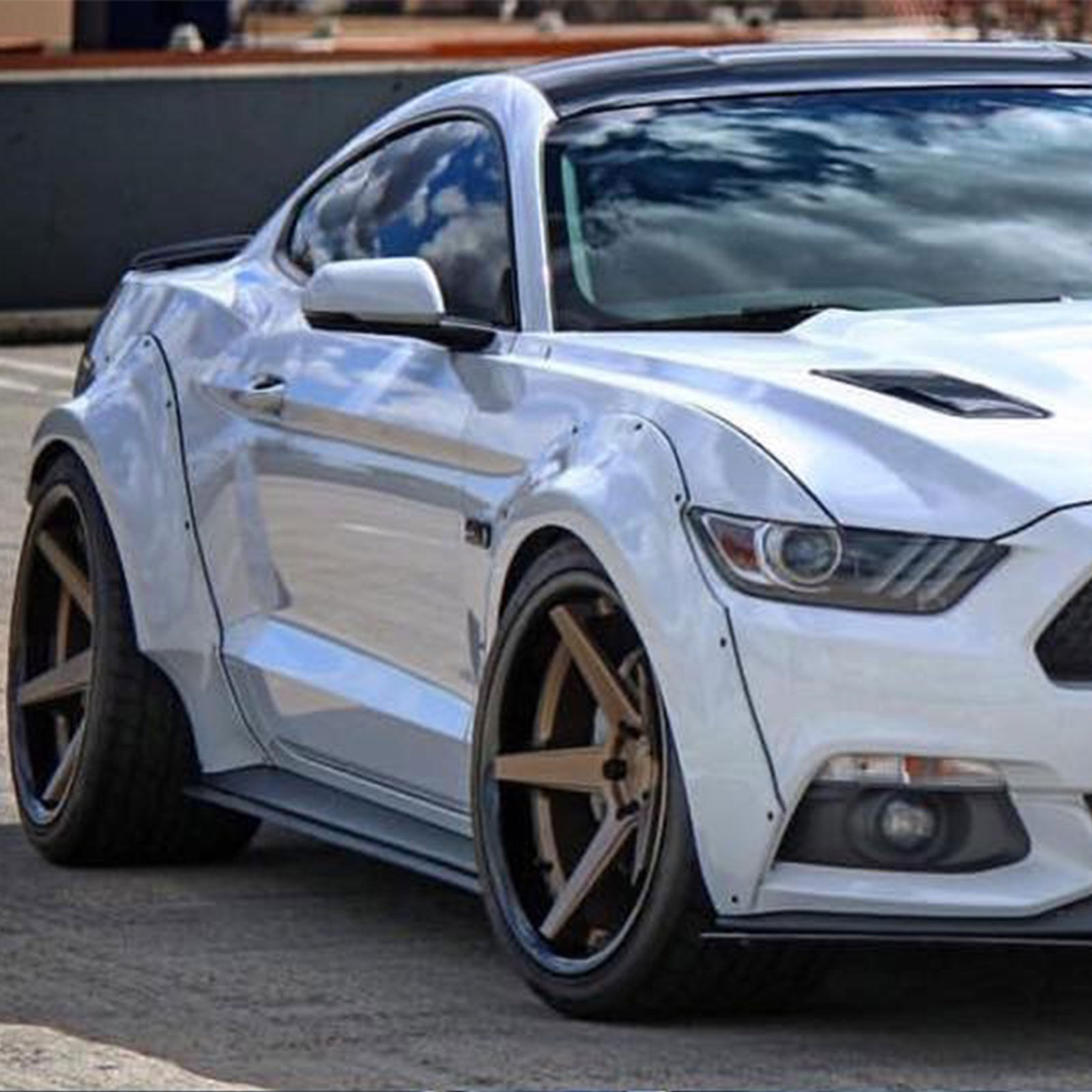 19" Ferrada FR3 19x9.5 Matte Bronze Concave Wheels for S550 Ford ...