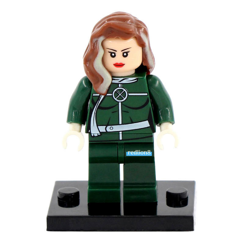 Rogue Marvel X-Men Superheroes Lego Compatible Minifigure Building ...