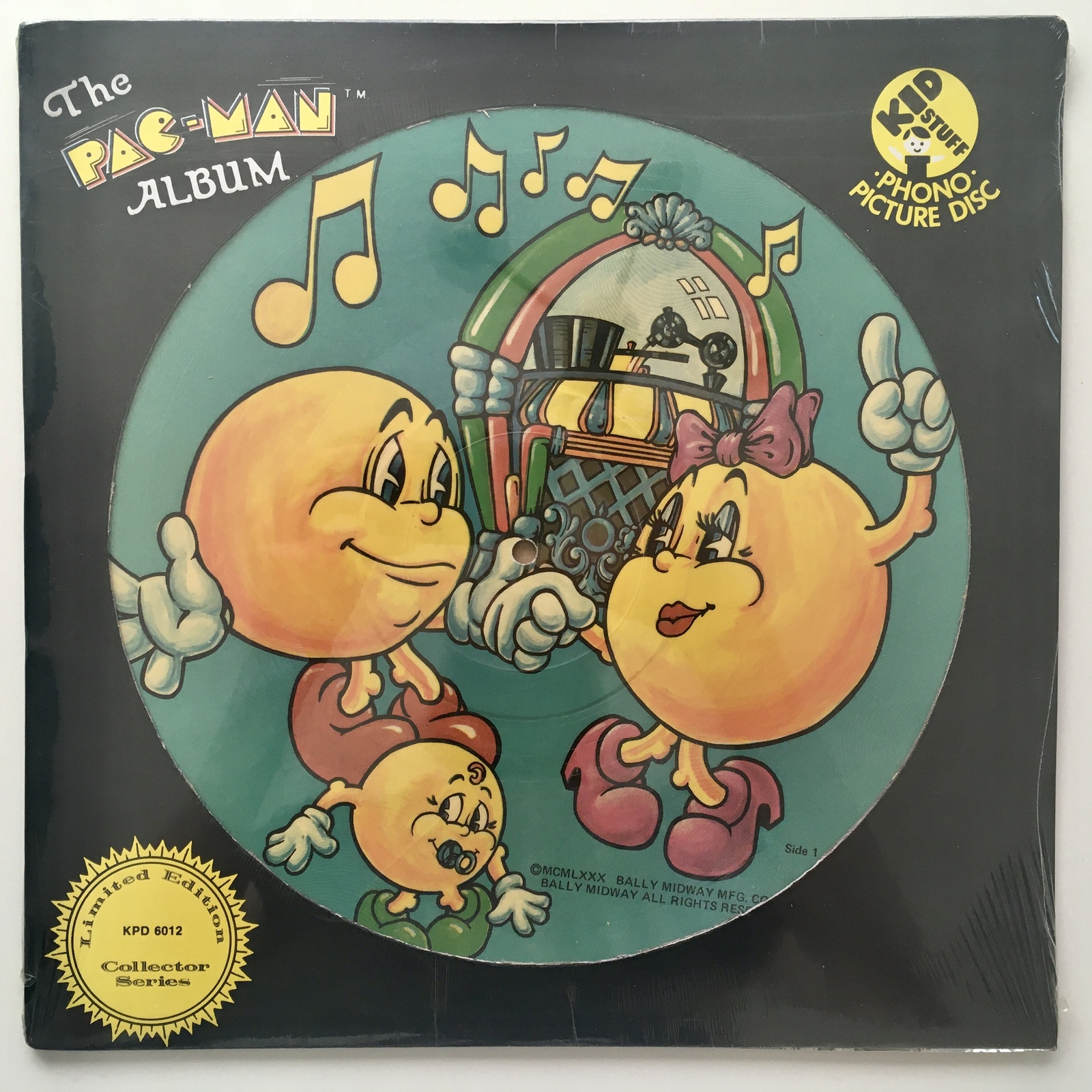 The Pac Man Album SEALED Limited Edition Picture Disc LP Vinyl Record ...