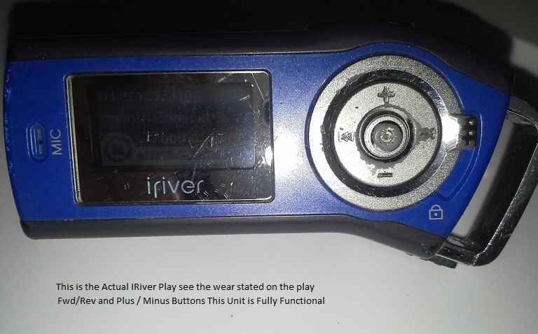 iRiver T10 Black/Blue ( 1 GB ) Digital Media Player - iPods & MP3 Players