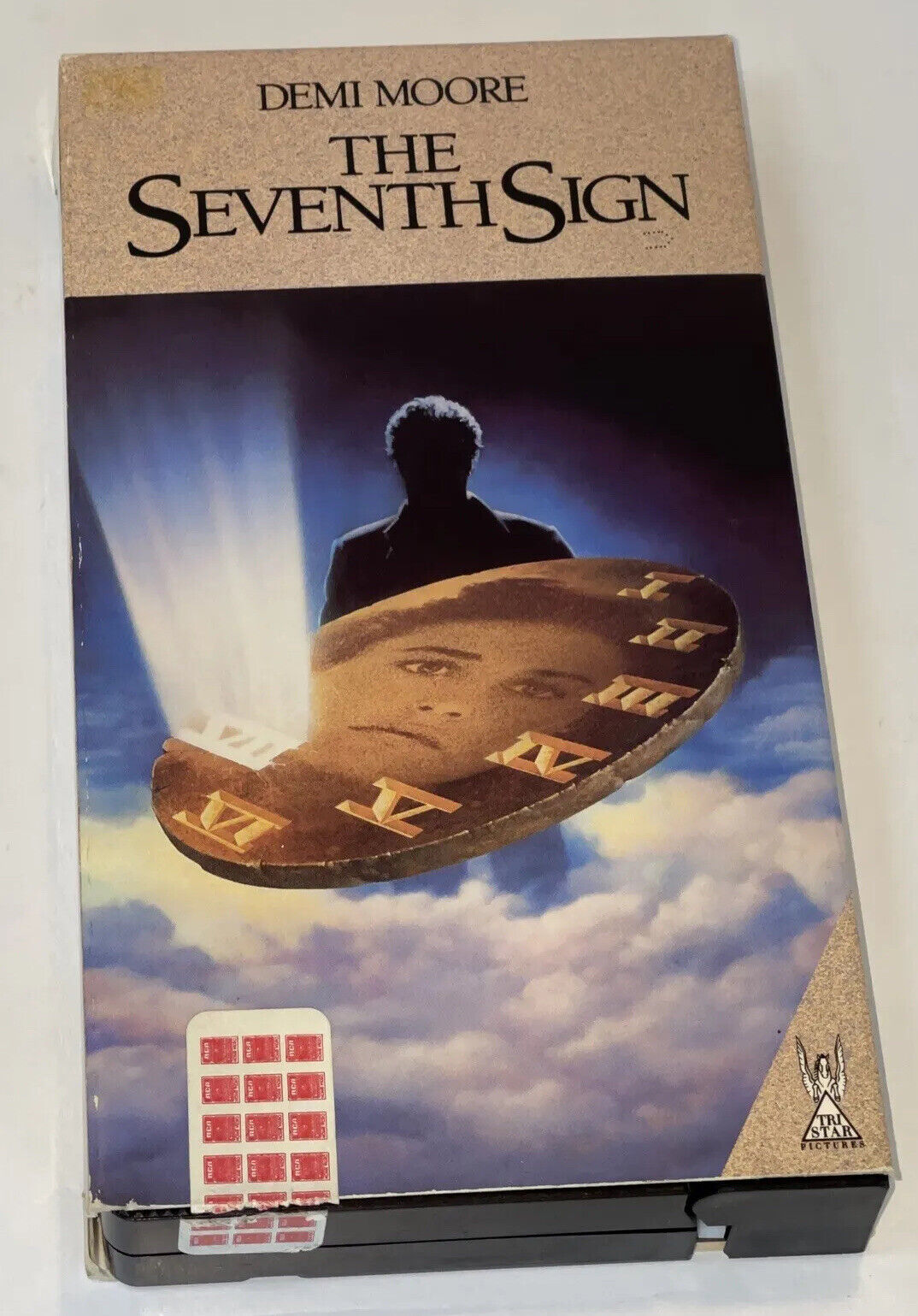 The Seventh Sign (VHS, 1998, BB) Demi Moore Vintage Horror Scary Movie ...