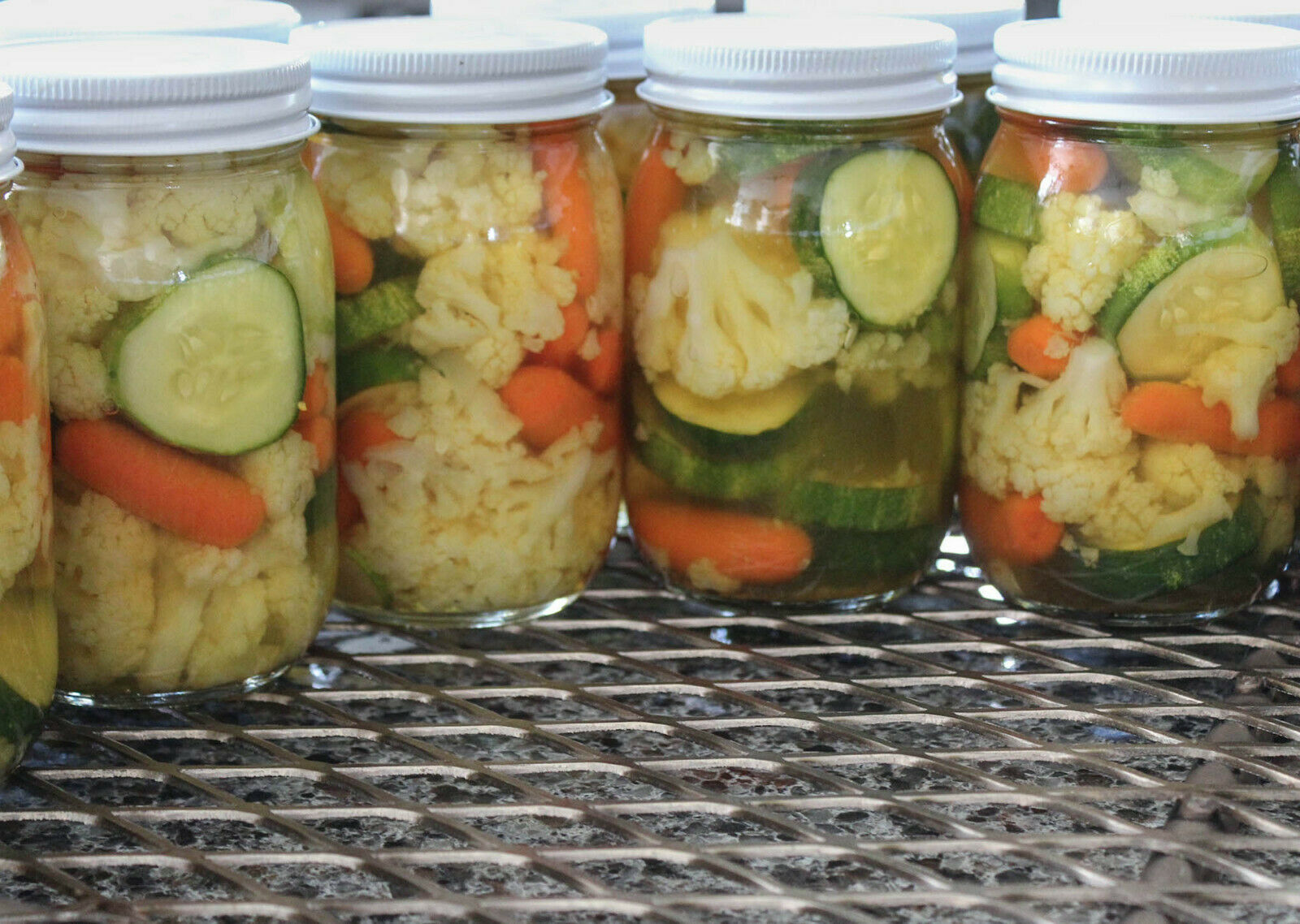AMISH YUMMY PICKLES 100% Natural Pickles Cauliflowers Baby Carrots 1-12 ...