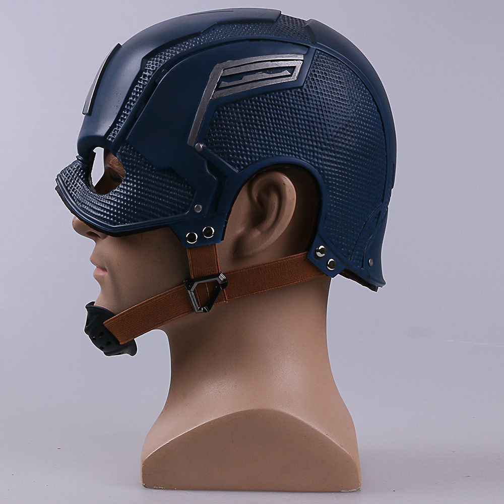 Captain America Helmet Avengers Age of Ultron Steve Rogers Cosplay ...