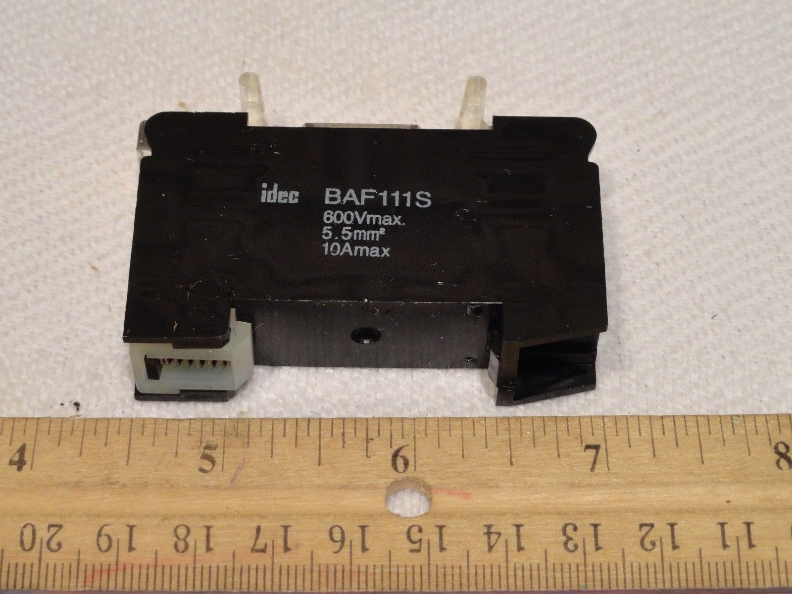 IDEC BAF111S Terminal Block Fuse Holder 600V 5.5mm 10A - Other Fuse ...