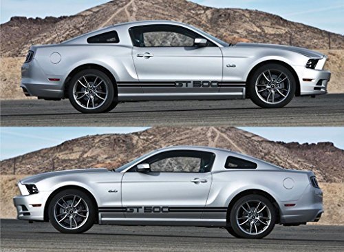 fomoco Mustang Shelby GT 500 Racing Car Stripes V6 V8 Kit Sticker V3 ...