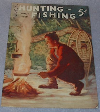 Vintage Hunting and Fishing Magazine March 1939 - Magazines