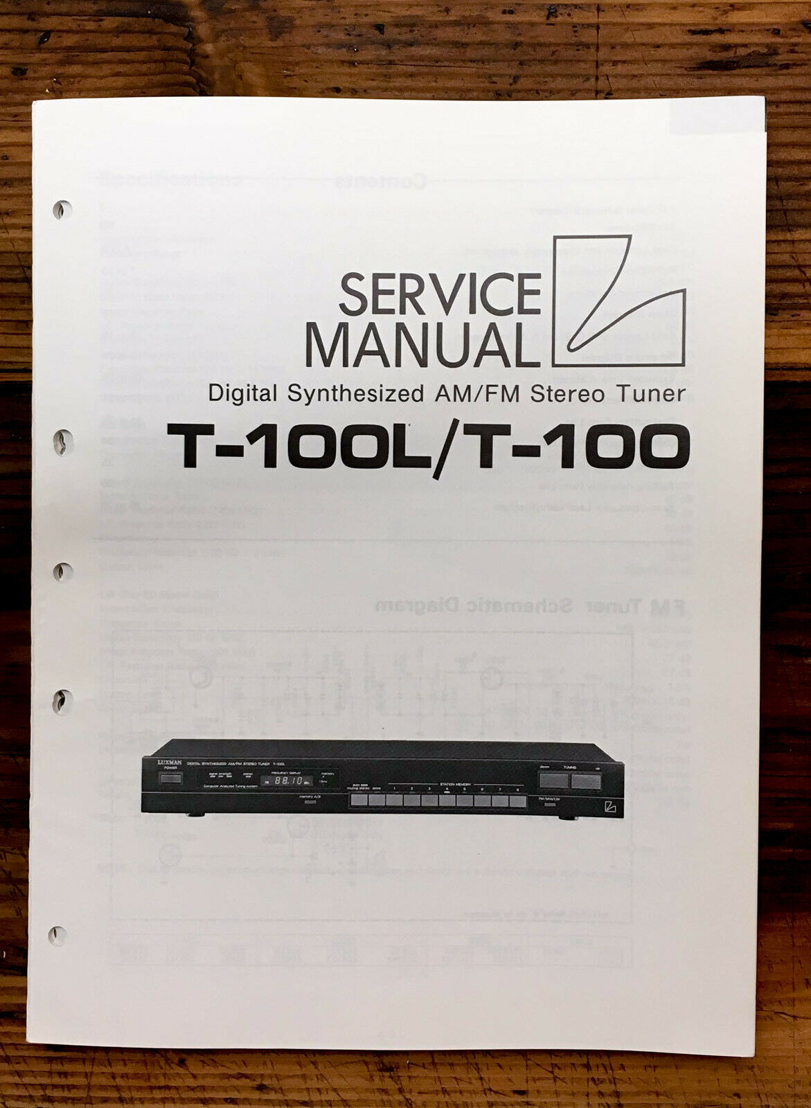 Used Luxman T-100L Tuners for Sale | HifiShark.com