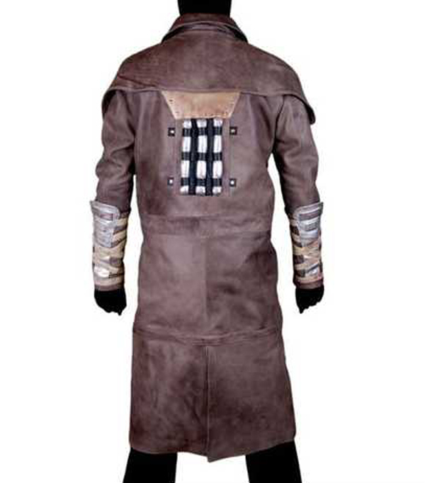 Mens Leather Trench Coat, Fallout NCR Veteran Ranger Armor Cosplay ...